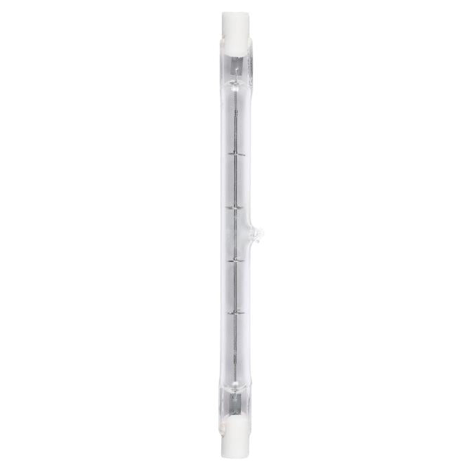 500 Watt T3 Halogen Double-Ended Clear Rough Service RSC Base, 130 Vol ...