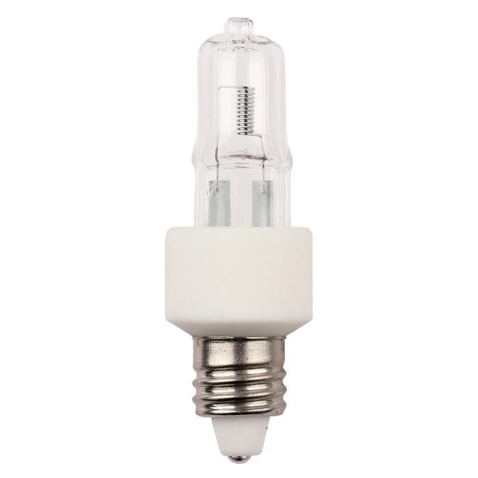 100 Watt T4 Halogen Single-Ended Clear E11 (Mini-Can) Base, 12 Volt, C ...