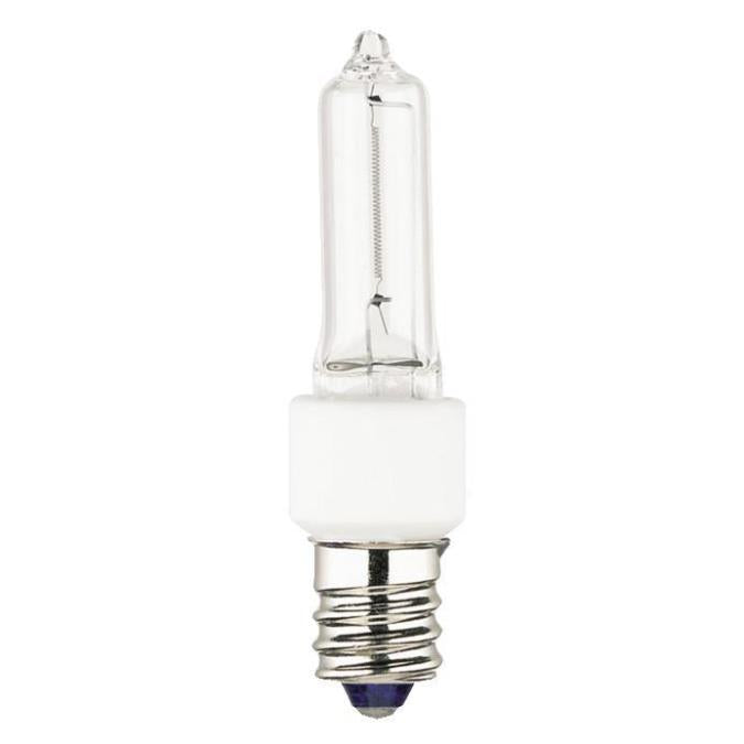 60 Watt T3 Single-Ended Halogen Krypton/Xenon Clear E12 (Candelabra) B ...