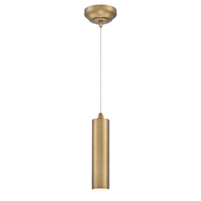 Rayman One-Light LED Indoor Mini Pendant, Brushed Brass Finish ...