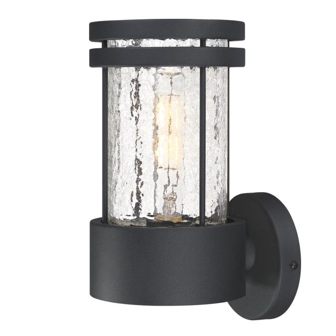 Mosley One-Light Outdoor Wall Fixture, Textured Black Finish | Westinghouse